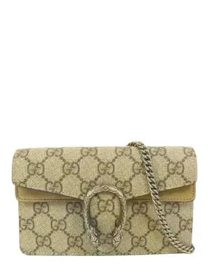 Gucci Gg Supreme Dionysus Cross Body Bag - Neutrals