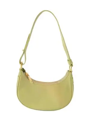 Celine Celine Mini Ava Leather Shoulder Bag Green