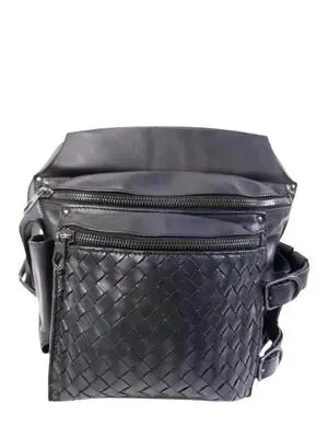 Bottega Veneta Intrecciato Belt Bag - Black