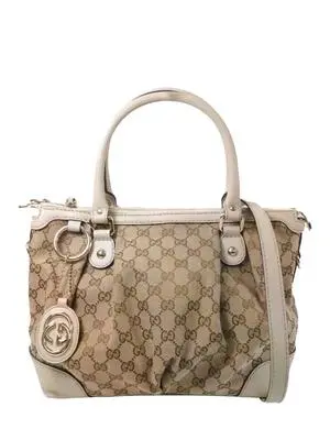 Gucci Gg Supreme Canvas Tote Bag - Neutrals