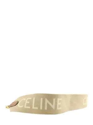 Celine Logo Shoulder Strap - Neutrals