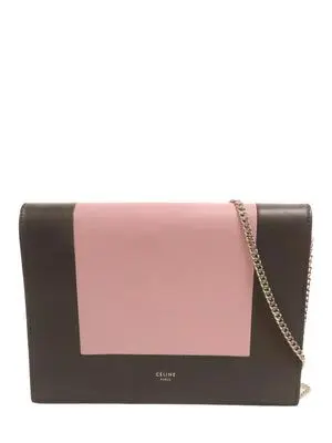 Celine Frame Chain Shoulder Bag - Brown