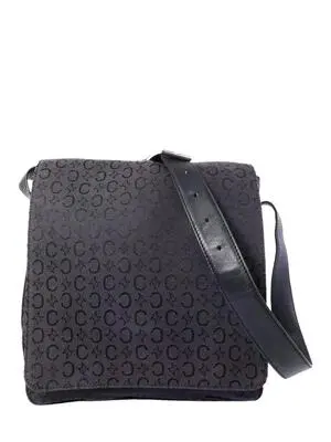 CELINE Celine Monogram Canvas Shoulder Bag