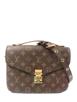 LOUIS VUITTON Monogram Canvas Pochette Metis Messenger Bag - Brown