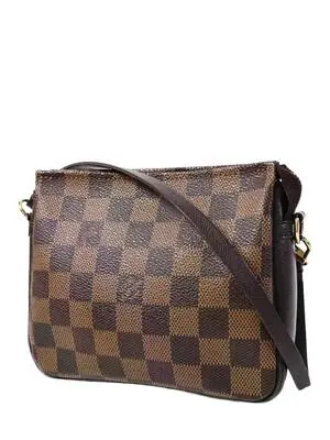 LOUIS VUITTON Damier Ebène Trousses Shoulder Bag - Brown