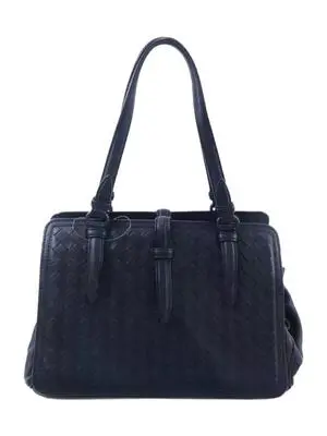 Bottega Veneta Intrecciato Tote Bag - Black