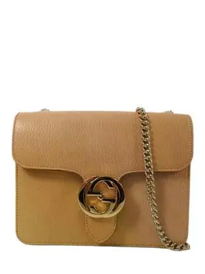 GUCCI Gucci Interlocking G Chain Strap Mini Shoulder Bag