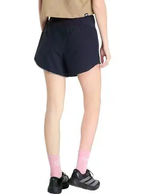 CIELE High-waisted Side-slit Shorts - Black