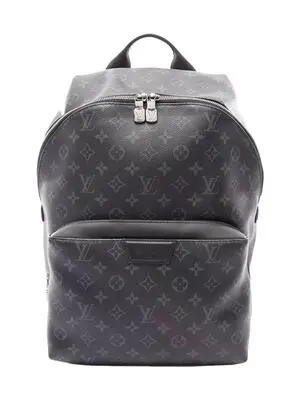 LOUIS VUITTON Monogram Eclipse Discovery Backpack - Black