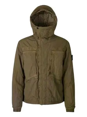 Stone Island Hooded Jacket - Green