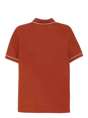 Lacoste Paris Stretch Piqué Polo Shirt - Red
