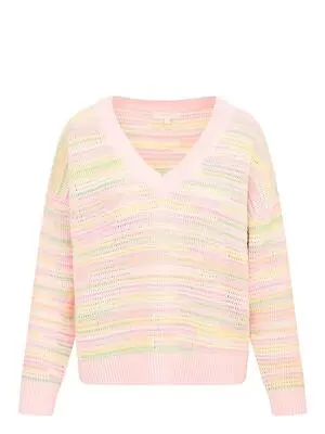 LoveShackFancy Marlieanna Cotton Knit Pullover - Multi