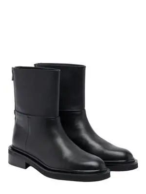 A.emery Easton Leather Ankle Boots - Black