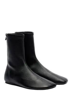 A.emery Sutherland Leather Ankle Boots - Black