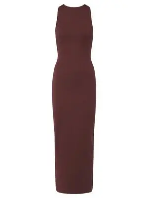 SIR. Saba Embellished Knitted Maxi Dress - Brown