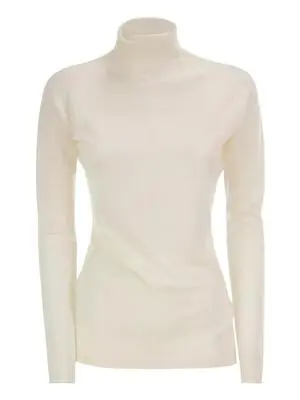 FABIANA FILIPPI Fabiana Filippi Fine-Gauge Knit Roll Neck Long Sleeve Sweater