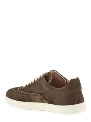 Fabiana Filippi Suede Lace-up Sneakers - Brown