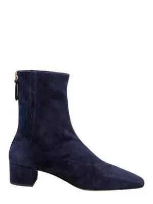 AQUAZZURA Saint Honore Ankle Boots - Blue