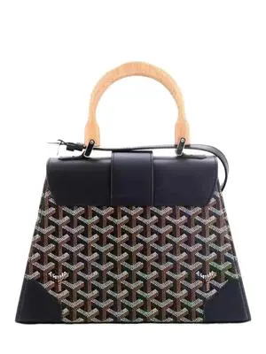 Goyard Saigon Top Handle Bag - Black