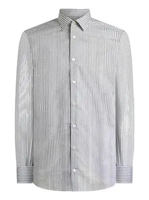 Etro Striped Cotton Shirt - White