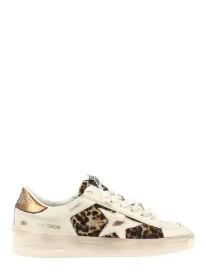 GOLDEN GOOSE Stardan Leather Sneakers - Multi