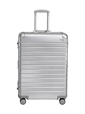 AWAY Large Aluminum Edition Expandable Suitcase - Silver
