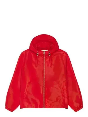 Givenchy Logo-print Hooded Jacket - Red