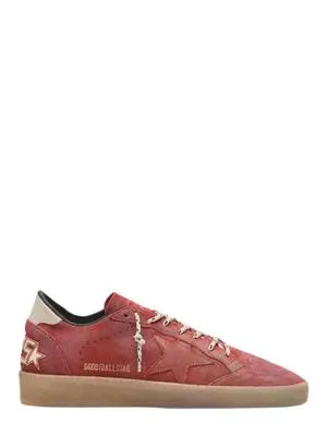 GOLDEN GOOSE Ball Star Suede Sneakers - Red