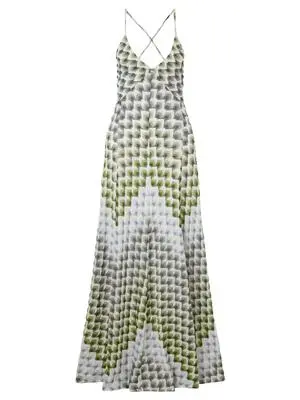 Missoni Paneled Crochet-knit Maxi Dress - Multi