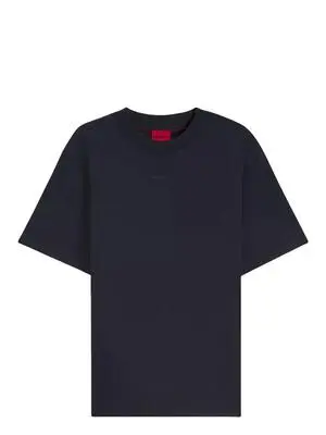 BOSS Dapolino Logo-print Cotton Jersey T-shirt - Blue
