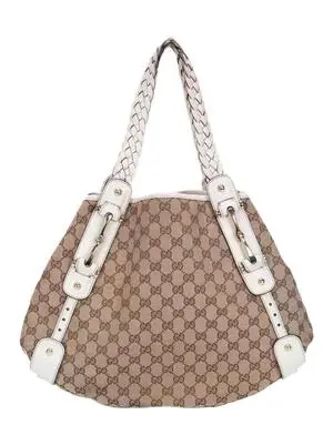 Gucci Pelham Gg Canvas Tote Bag - Neutrals