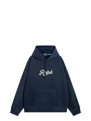 Polo Ralph Lauren Logo Print Hoodie - Blue