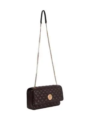 VERSACE Versace Quilted Leather Shoulder Bag