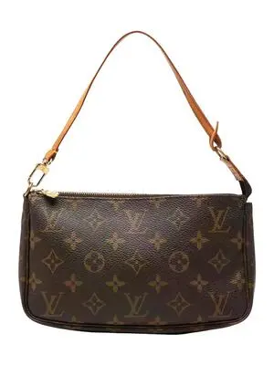 LOUIS VUITTON Monogram Pochette Accessoires Shoulder Bag - Brown