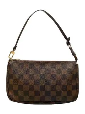 LOUIS VUITTON Damier Ebene Pochette Accessoires Shoulder Bag - Brown