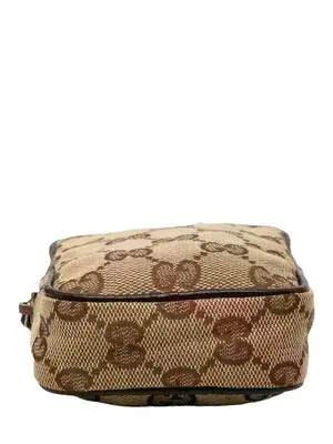 Gucci Gg Canvas Cigarette Pouch - Neutrals