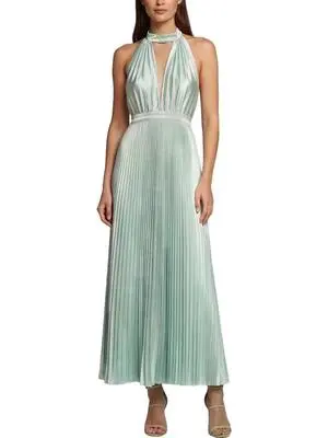 ROKSANDA Plissé-effect Maxi Dress