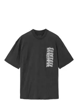ALLSAINTS Organic Cotton Repeat T-shirt - Black