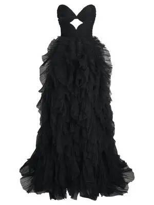 MARIA LUCIA HOHAN Coleen Gown - Black