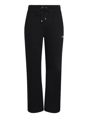 Amiri Cotton Relaxed Logo Sweatpants - Black