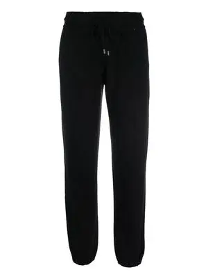 Loro Piana Knitted Cashmere Track Pants - Black