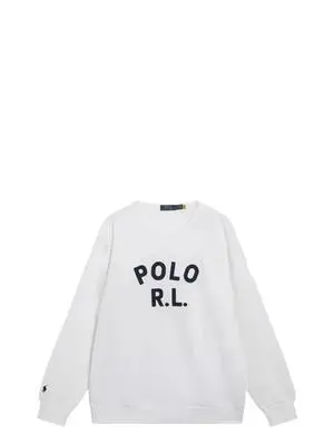 Polo Ralph Lauren Logo Detail Sweatshirt - White