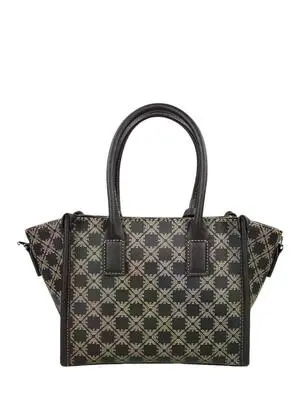 Emporio Armani Monogram Print Tote Bag - Brown