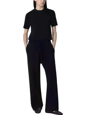 ENTIRE STUDIOS Slim-fit Knit T-shirt - Black