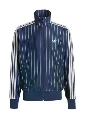 Adidas Firebird Pinstriped Sweatshirt - Blue