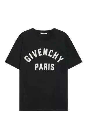 Givenchy Logo-print Cotton T-shirt - Black