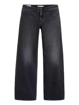 LEVI'S Levi's Low-Rise Wide-Leg Jeans Black