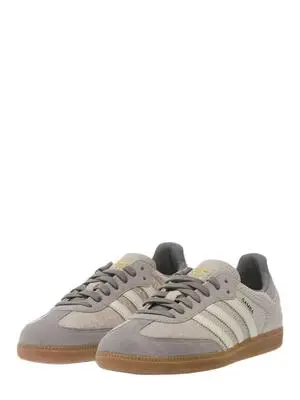 Adidas Samba Sneakers With Snakeskin Effect - Neutrals