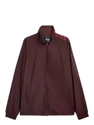 Y3 Logo Print Zip-up Jacket - Red