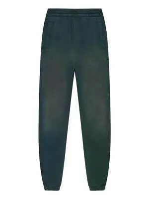 GOLDEN GOOSE Faded Effect Cotton Track Pants - Black